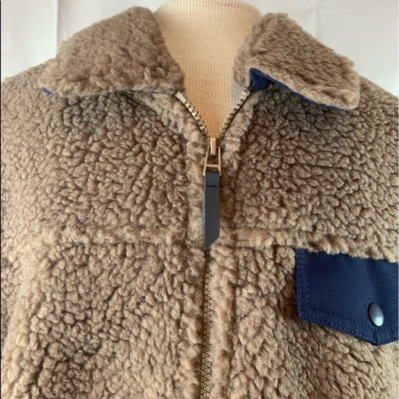 Goodfellow & Co | Jackets & Coats | Mens Goodfellow Brown Fleece Sherpa ...